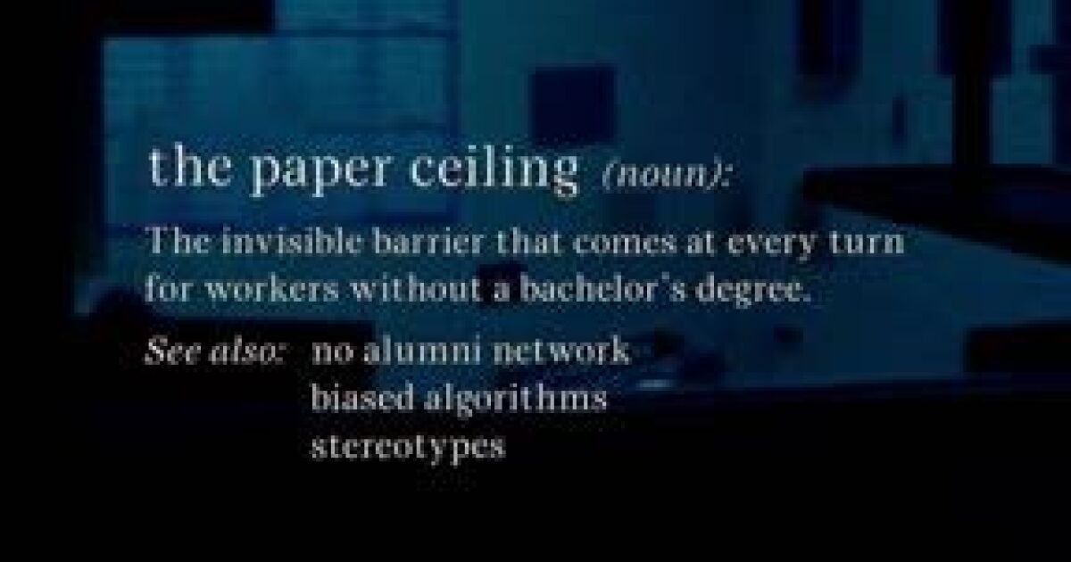 Tear the Paper Ceiling Anthem Tear the Paper Ceiling Anthem